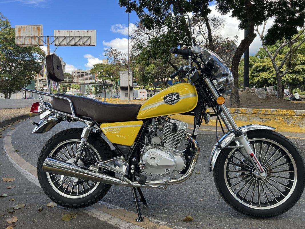 EK escribe la historia motociclista en Venezuela