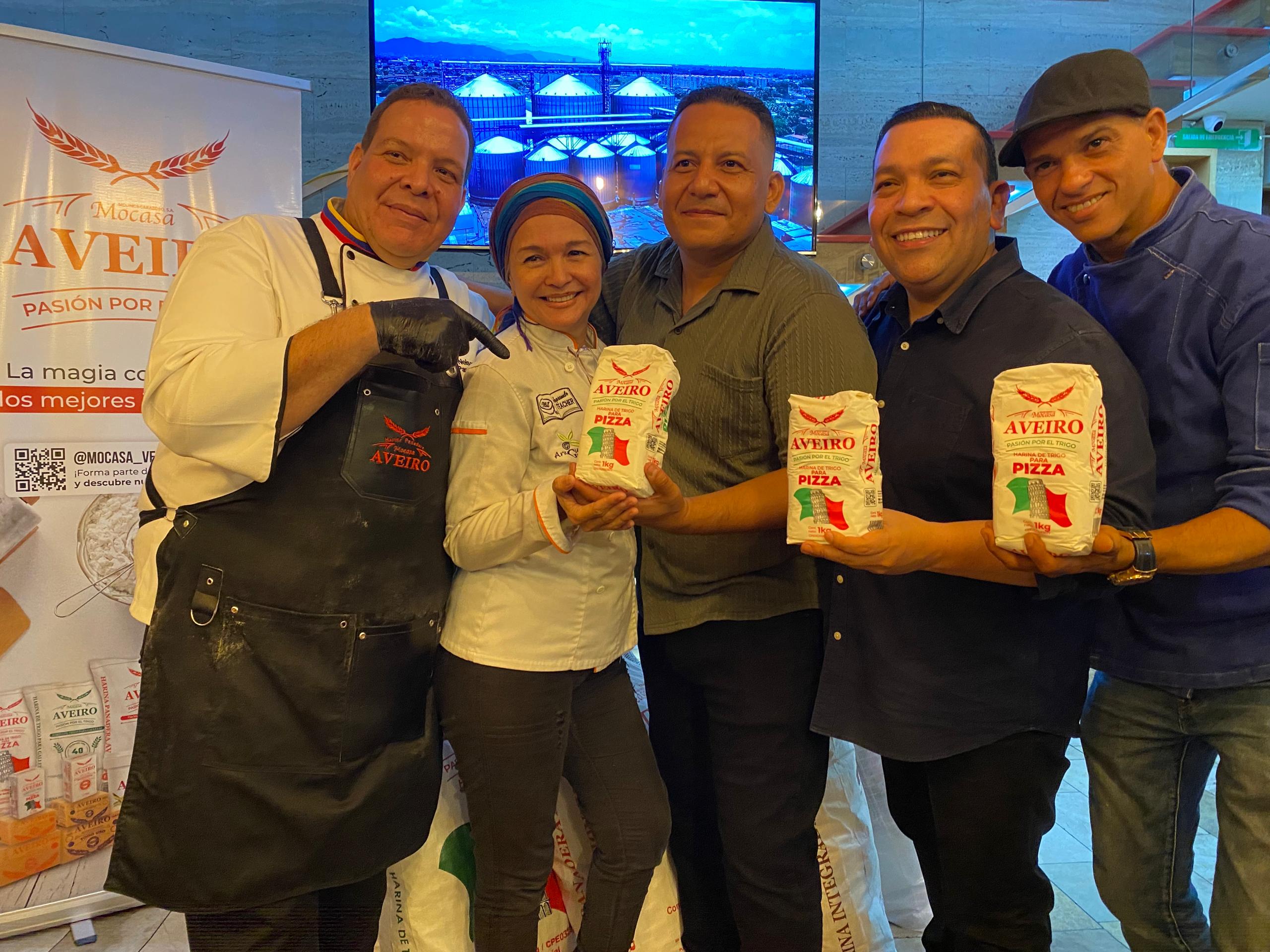 Mocasa presentó oficialmente la harina Aveiro para pizza de 1 kilogramo