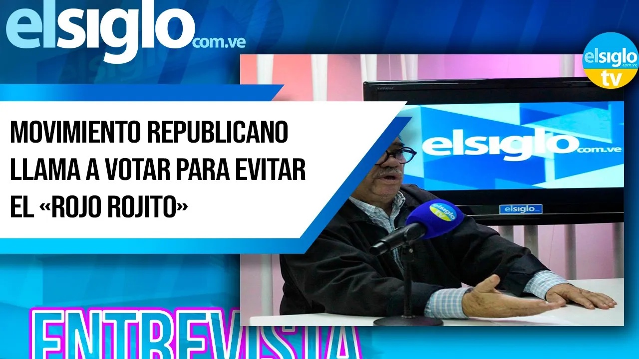 Movimiento Republicano llama a votar para evitar el «rojo rojito»