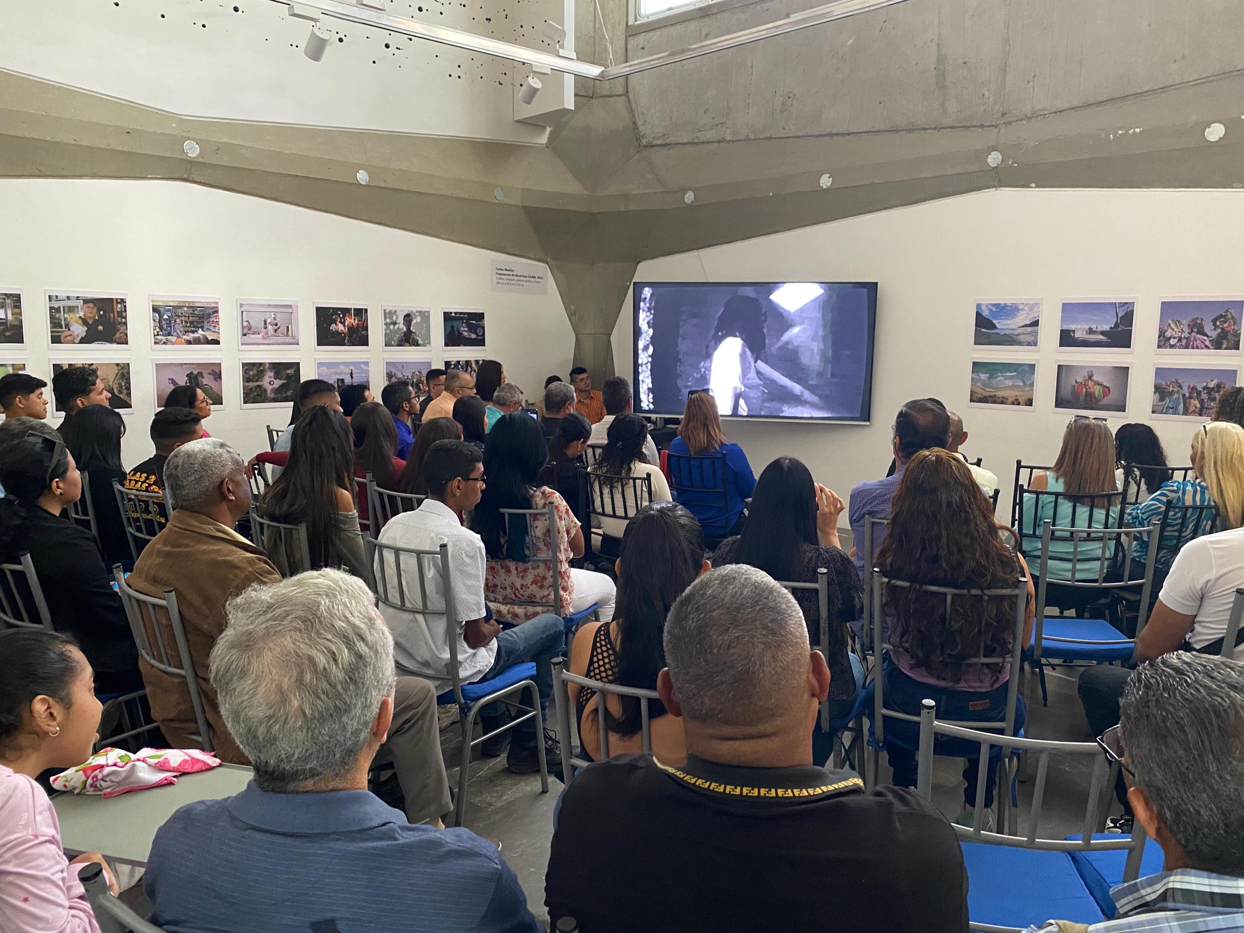 Estudiantes de la UBV presentaron sus trabajos cinematográficos