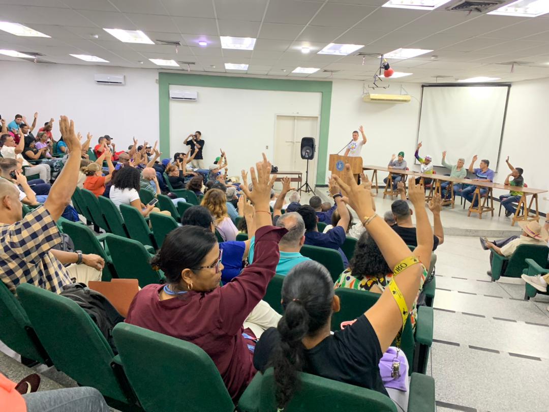 Estudiantes y trabajadores de la UCV Maracay activan frente de lucha