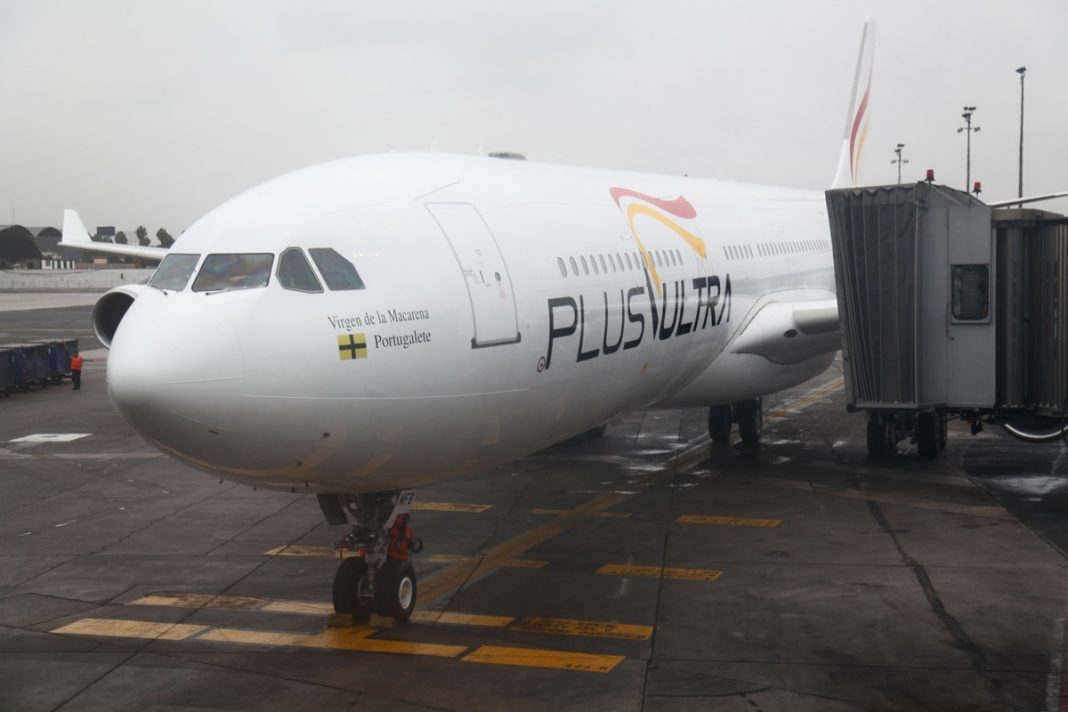 Plus Ultra reanudará desde el 3 de marzo sus vuelos Madrid-Caracas